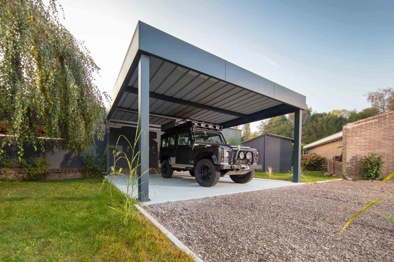 Carport en aluminium sur mesure : robustesse et légèreté | Concept Abri